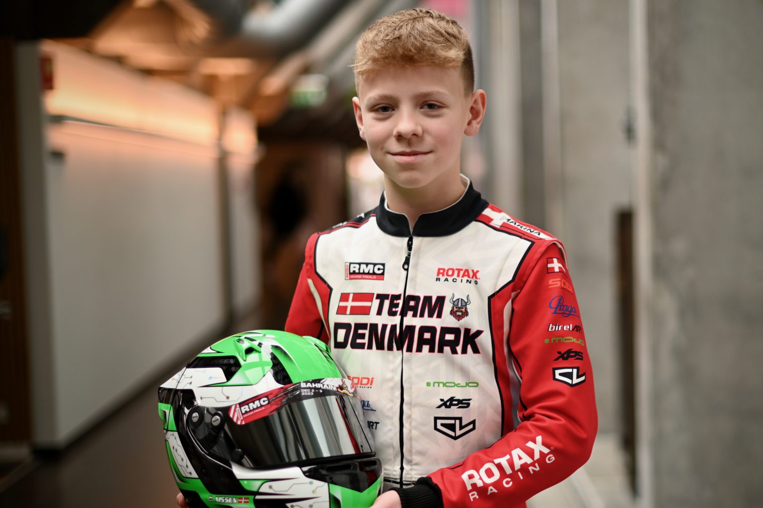 Casper Nissen kører for Danmark og DASU i FIA Karting Academy Trophy ...